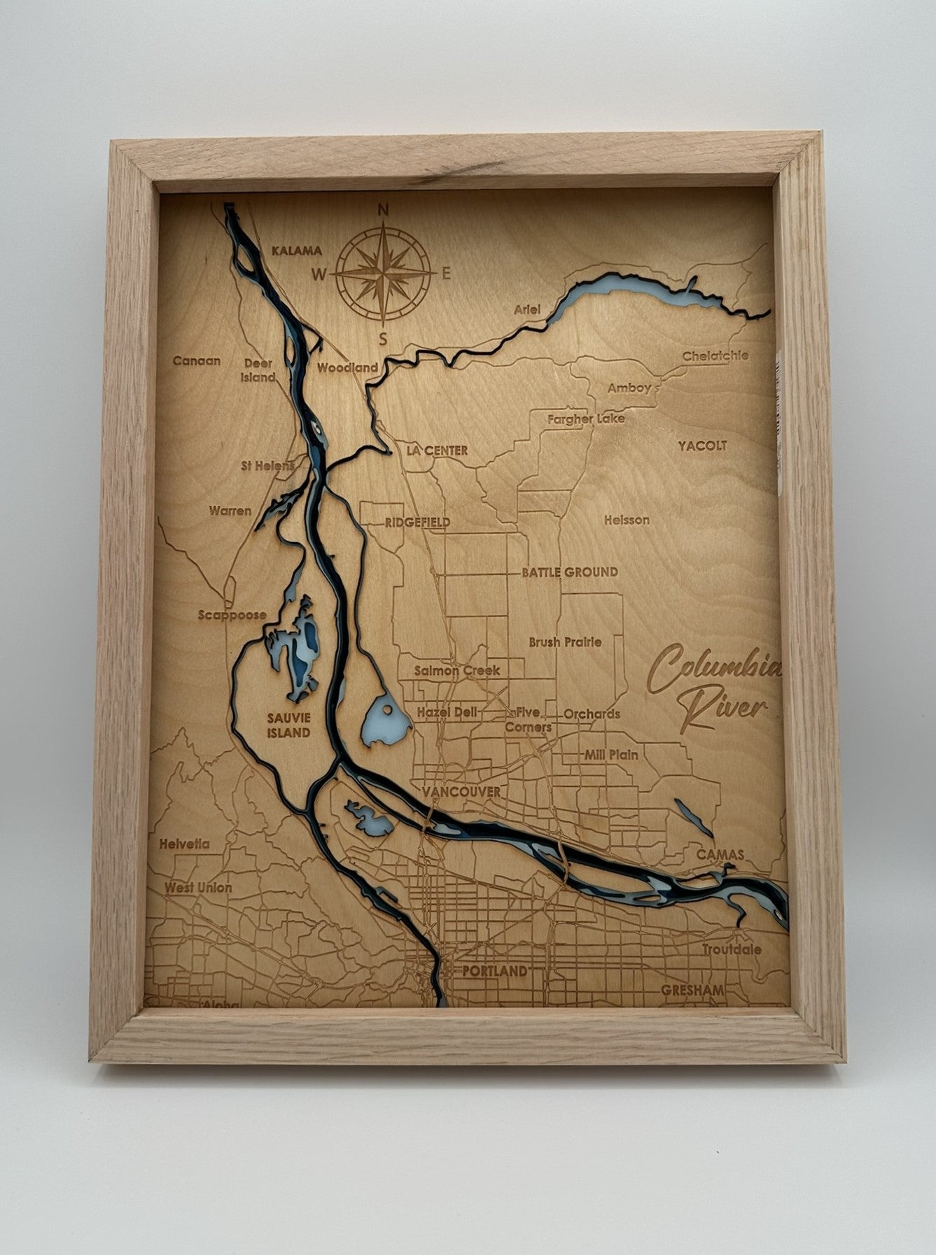 Puget Sound Layered Bathymetric Map – Codex Crafts